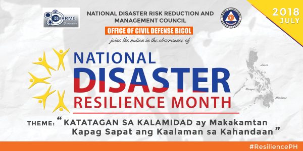 National Disaster Resilience Month – SDO Naga Official Website